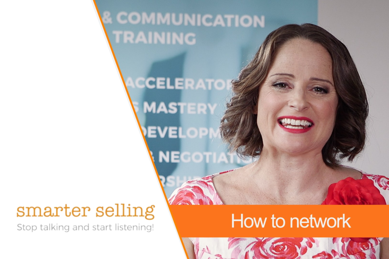 How To Network | Smarter Selling